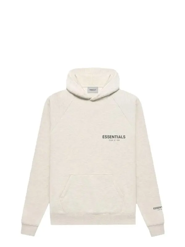 Fear Of God Core Collection Pullover Hoodie - Light Heather Oatmeal