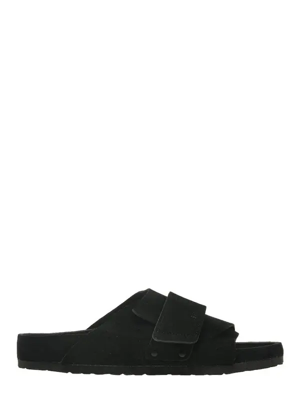 BIRKENSTOCK Kyoto Suede Sandals - Black