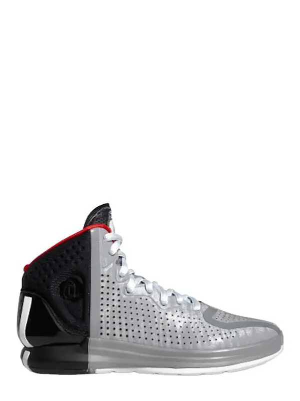 Adidas D Rose 4 The Arrival Sneakers - Solid Grey/core Black/vivid Red