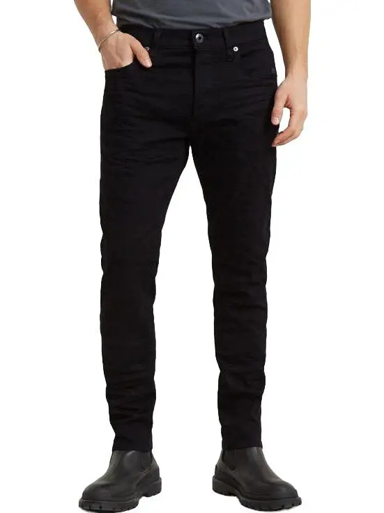 G-star Raw 3301 Slim Fit Jeans - Pitch Black