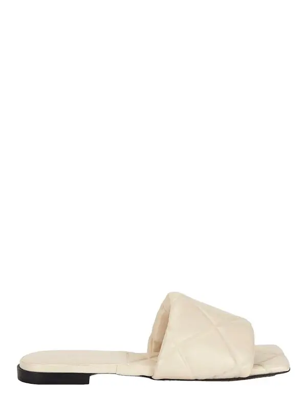 Bottega Veneta Lido Sandal - White