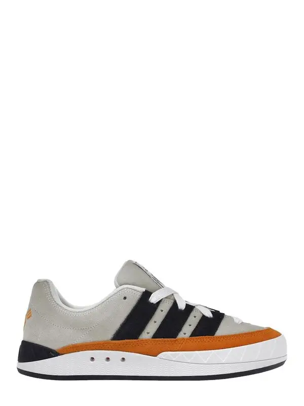 Adidas Adimatic Human Made Sneakers - Off White/core Black/bright Orange