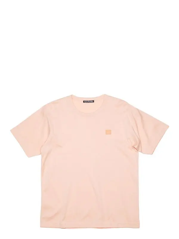 Acne Studios Lightweight Nash Face T-shirt - Powder Pink