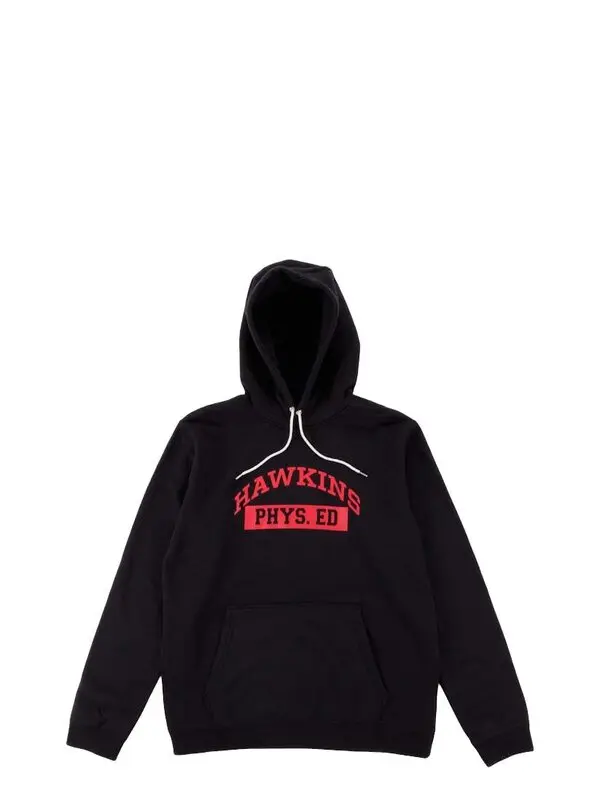 Nike X Stranger Things Hawkins High Pullover Hoodie - Black