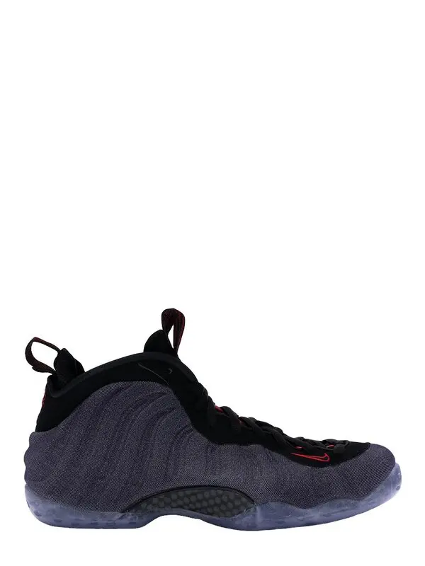 Nike Air Foamposite One Denim Sneakers - Obsidian/black/university Red