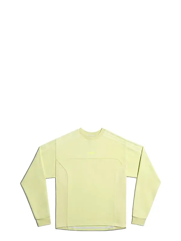 Adidas Ivy Park Long Sleeve Crewneck Sweatshirt - Yellow Tint