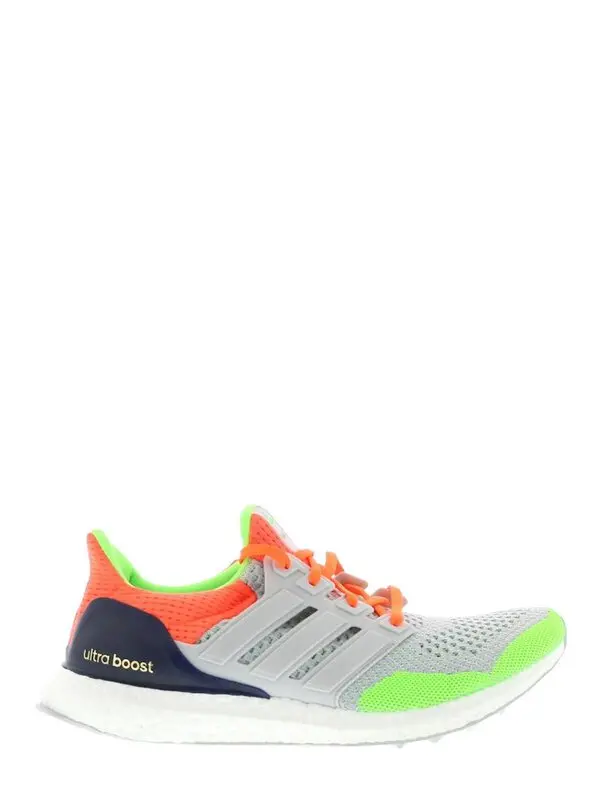 Adidas Ultra Boost 1.0 Kolor Sneakers - Light Grey/solar Orange/dark Blue
