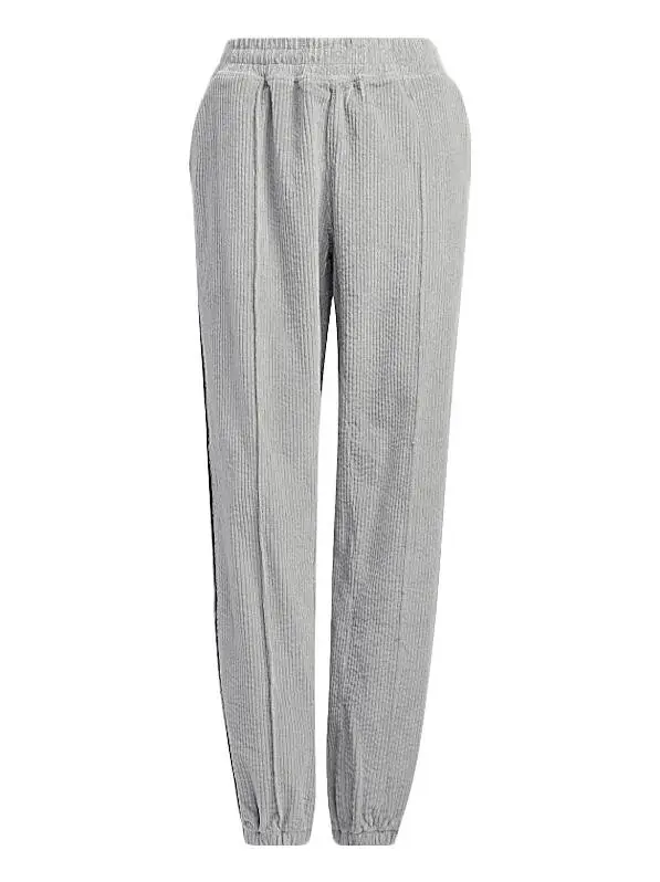 Adidas Ivy Park Halls Of Ivy Corduroy Sweat Pants - Medium Grey Heather