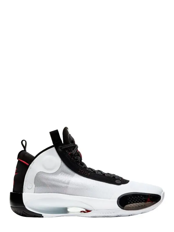 JORDAN Air Xxxiv Basketball Shoe - White/black/red Orbit