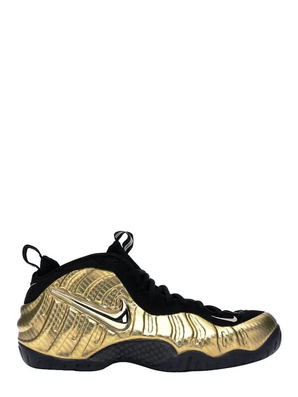Nike Air Foamposite Pro Sneakers - Metallic Gold/black