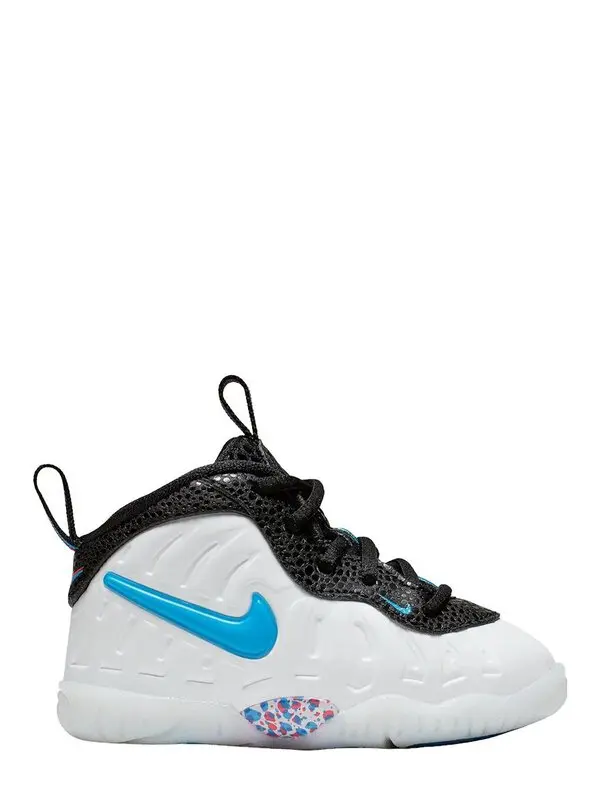 Nike Air Foamposite Pro 3d Sneakers - White/blue Hero/red Orbit