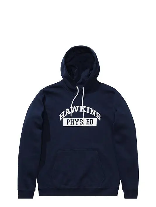 Nike X Stranger Things Hawkins High Hoodie - Navy Blue