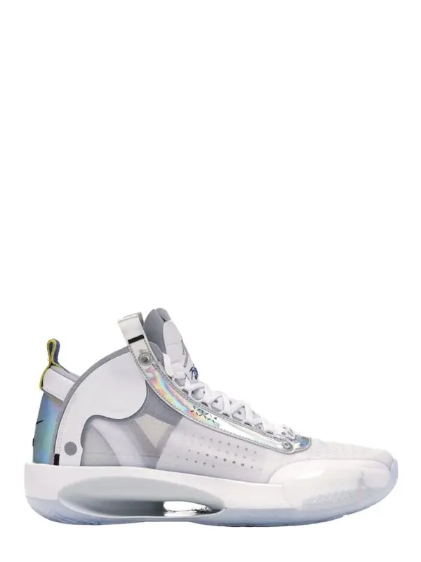 JORDAN Xxxiv Basketball Shoe - White/metallic Silver
