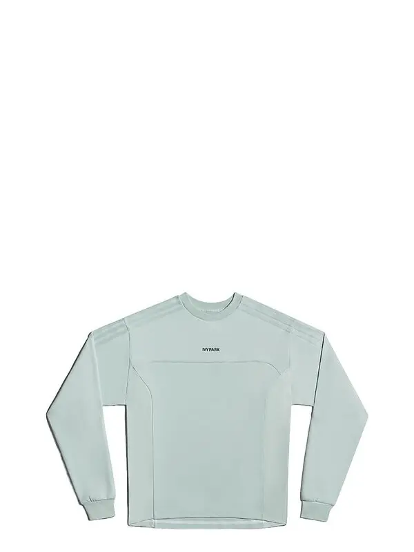 Adidas Ivy Park Long Sleeve Crewneck Sweatshirt - Green Tint