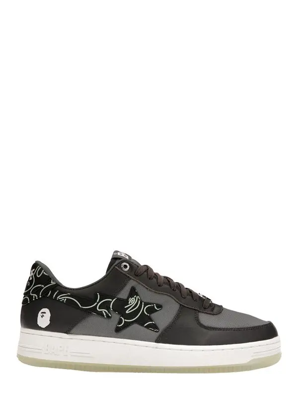 BAPE A Bathing Ape Sta Sneakers - Charcoal/dark Grey/white