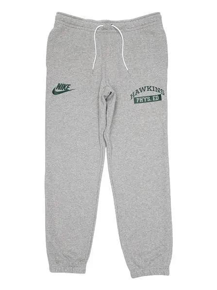 Nike X Stranger Things Hawkins High Sweatpant - Heather Grey