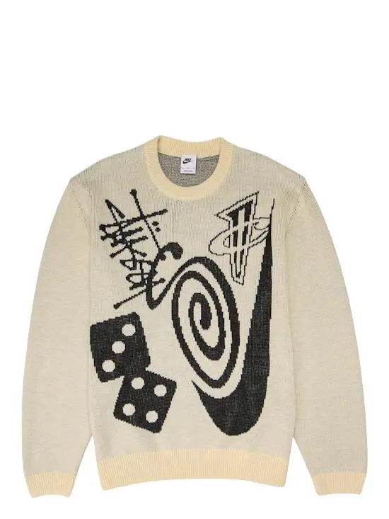 Nike X Stussy Knit Sweater - Natural