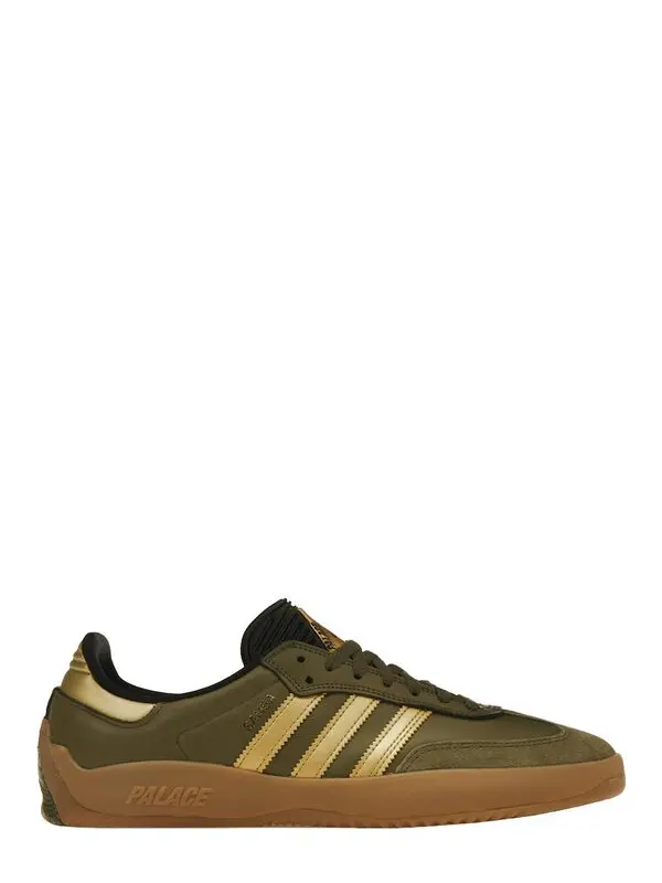 Adidas Puig Samba Palace Sneakers - Focus Olive/metallic Gold/gum