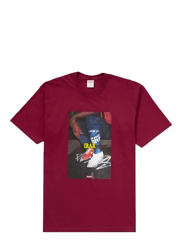 Supreme Irak Cast Tee Shirt - Cardinal