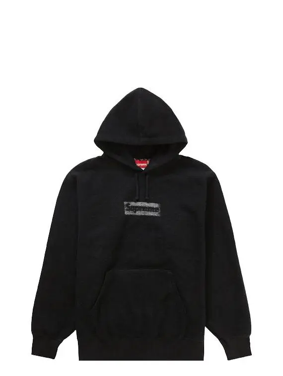 Supreme Inside Out Box Logo Hooded Sweatshirt - Black