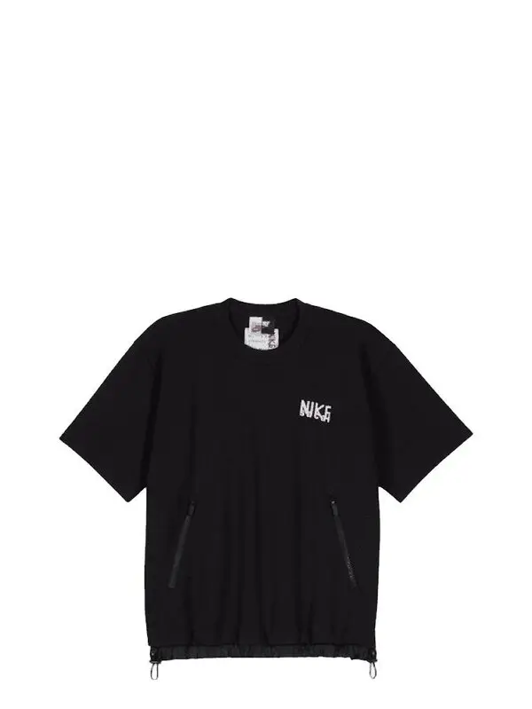 Nike X Sacai Short Sleeve Top - Black
