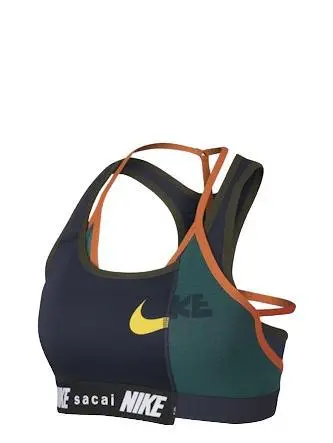 Nike X Sacai Sports Bra - Navy Blue/green