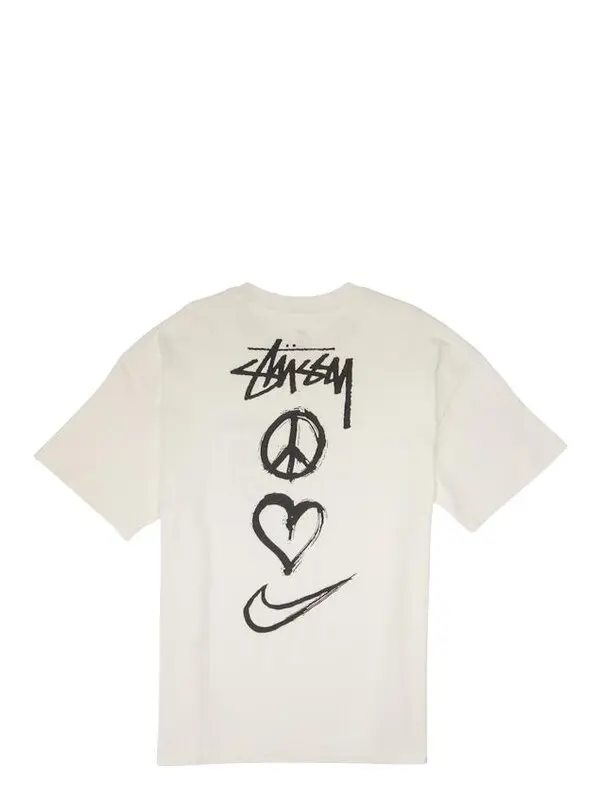 Nike X Stussy Peace, Love, Swoosh T-shirt - White