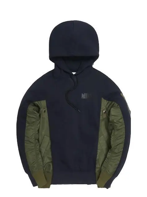 Nike X Sacai Hoodie - Navy Blue