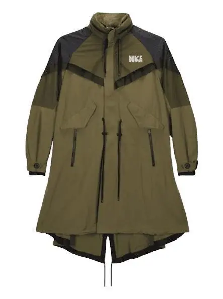 Nike X Sacai Trench Jacket - Khaki
