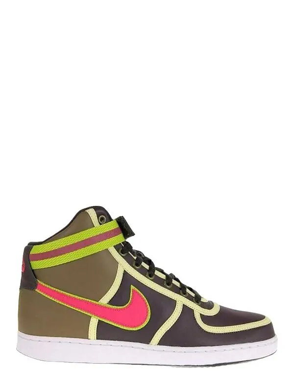 Nike Vandal High Leather Sneakers - Dark Army/flamingo Pilgrim