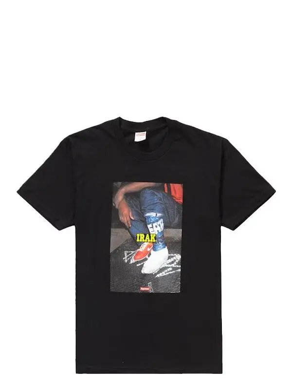 Supreme Irak Cast Tee Shirt - Black