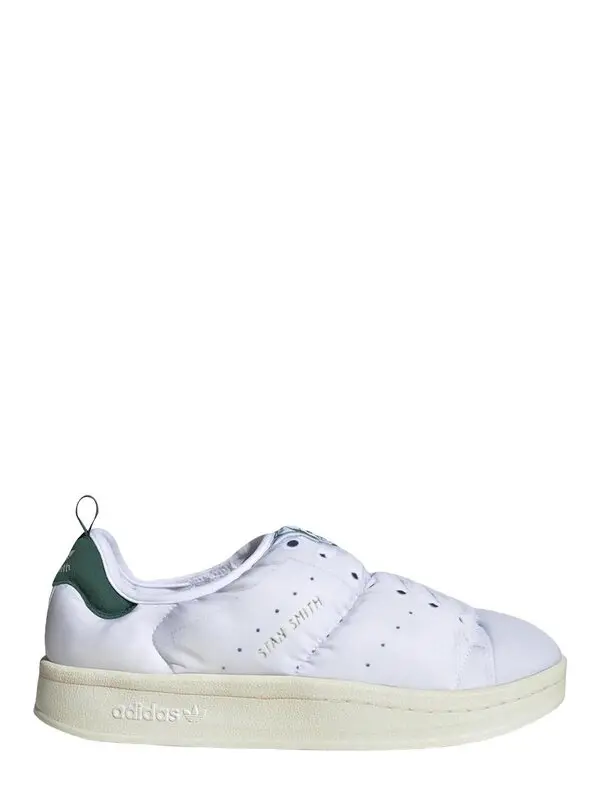 Adidas Puffylette Stan Smith - Cloud White/collegiate Green/old Gold