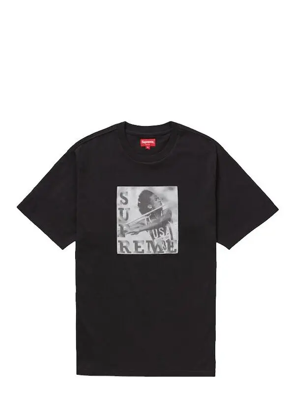 Supreme Javelin Label Short Sleeve Top - Black