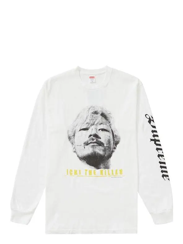 Supreme Ichi The Killer Long Sleeve Tee Shirt - White