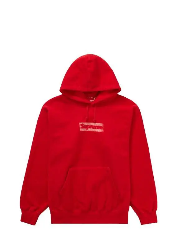 Supreme Inside Out Box Logo Hooded Sweatshirt - Red
