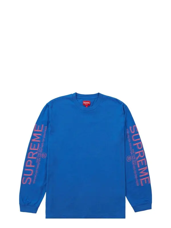 Supreme Intarsia Sleeve Top - Blue