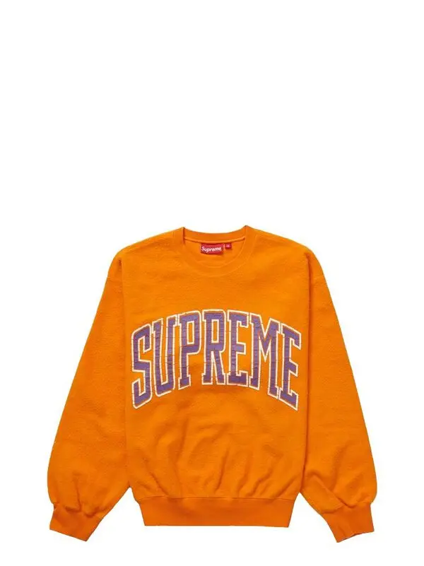 Supreme Inside Out Crewneck Sweatshirt - Orange