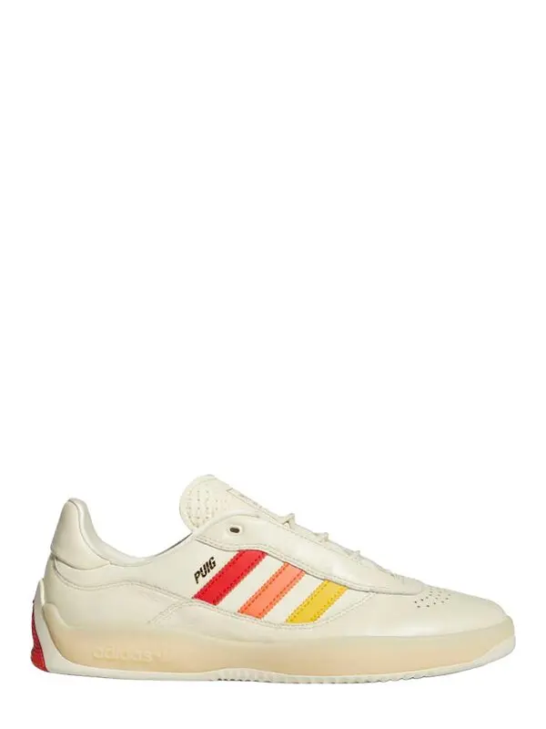 Adidas Puig Cream Gradient Sneakers - Cream White/vivid Red