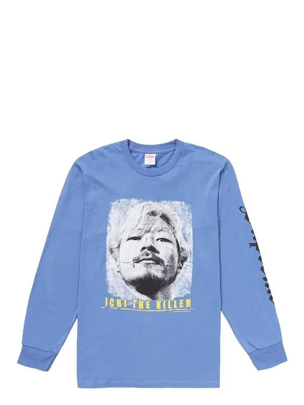 Supreme Ichi The Killer Long Sleeve Tee Shirt - Light Purple