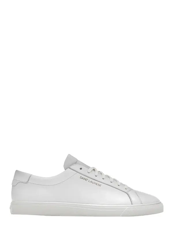 Saint Laurent Andy Low Top Sneakers - Optic White