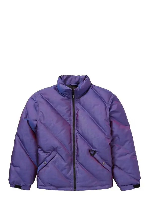 Supreme Iridescent Puffy Jacket - Purple