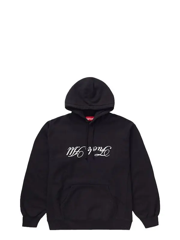 Supreme Jamie Reid Fuck All Hooded Sweatshirt - Black