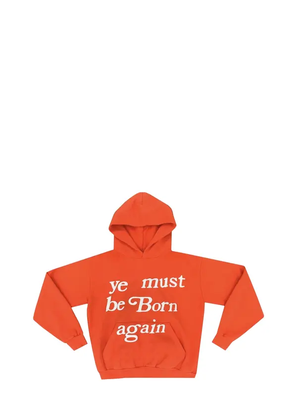 CACTUS PLANT FLEA MARKET Born Again Hooded Sweatshirt - Orange