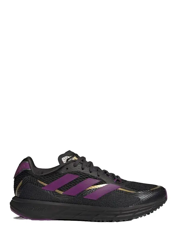 Adidas Sl20.3 Marvel Black Panther Sneakers - Core Black/gold Metallic/tribe Purple