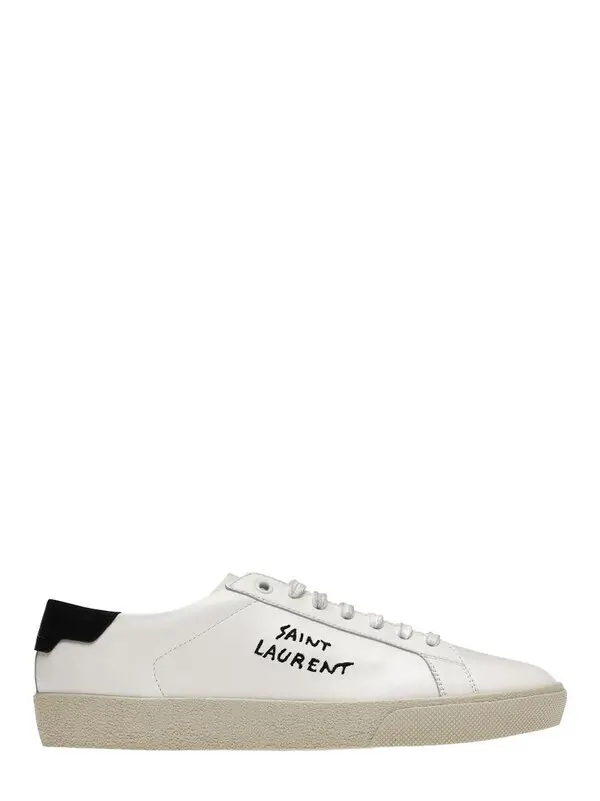 Saint Laurent Court Classic Sl/06 Low-top Sneakers - White/black