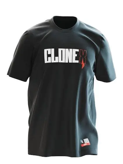 RTFKT Clonex Genesis T-shirt - Black