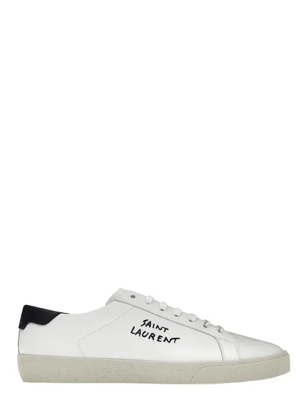 Saint Laurent Court Classic Sl/06 Sneakers - White/black