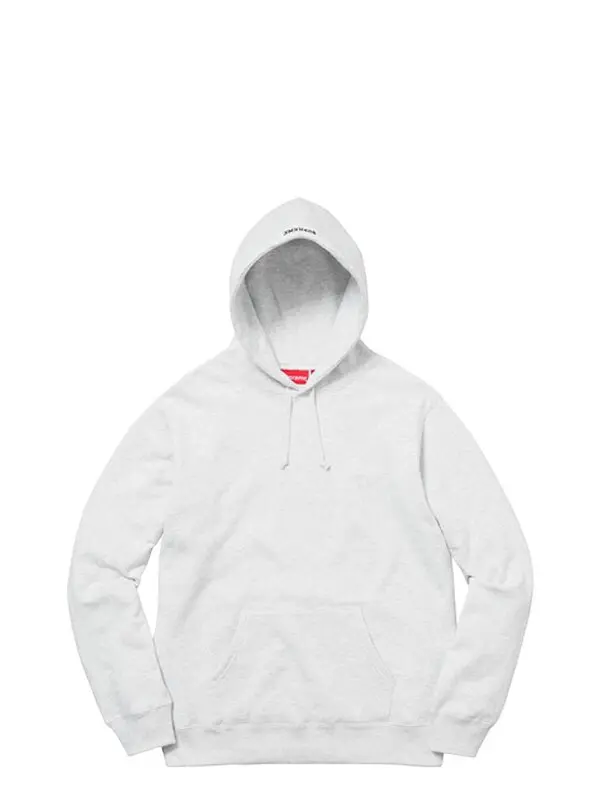 Supreme Illegal Business Hooded Sweatshirt - Ash Grey