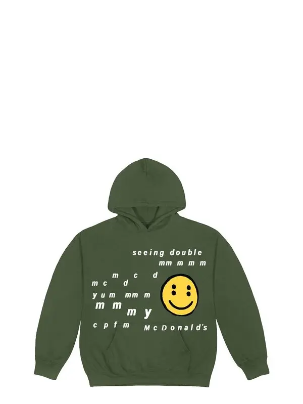 CACTUS PLANT FLEA MARKET X Mcdonald's Seeing Double Hoodie - Army