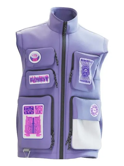 RTFKT Clonex Robot Utility Vest - Purple